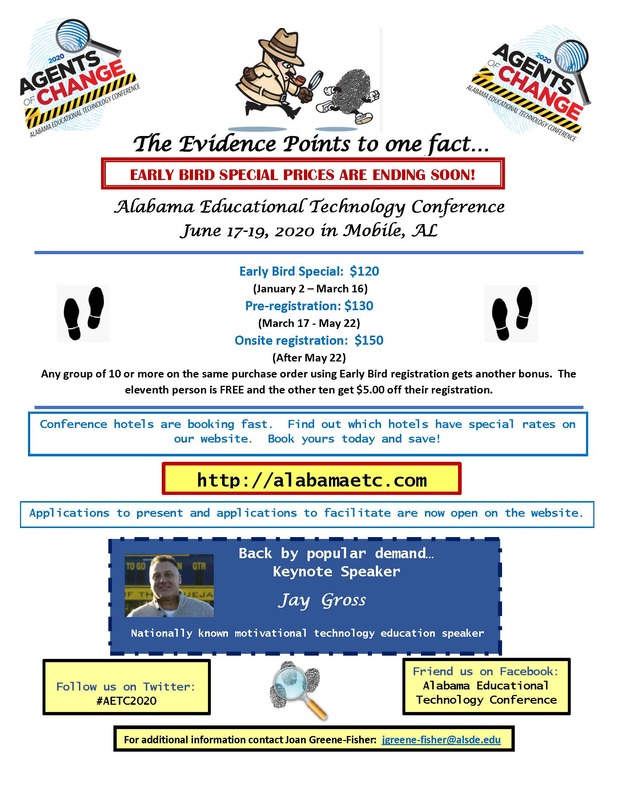 Alabama Educational Technology Conference (AETC) June 17-19 in Mobile ...